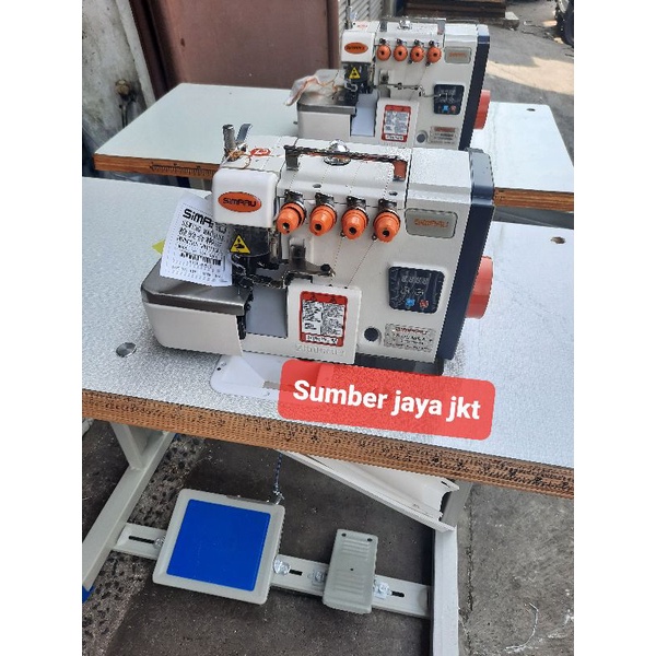 Jual mesin obras benang4 simaru servo direcd new/baru | Shopee Indonesia