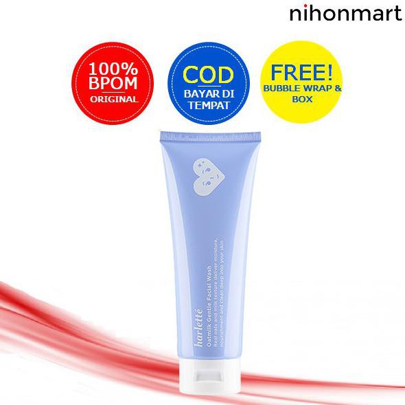 Jual HARLETTE OATMILK GENTLE FACIAL WASH 100ML | Shopee Indonesia