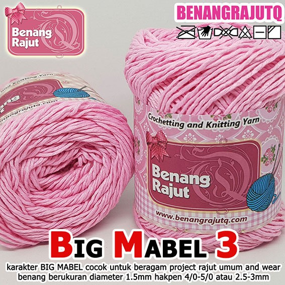 Jual BM3 I BM 3 BIG MABEL 3 WARNA PINK | Shopee Indonesia