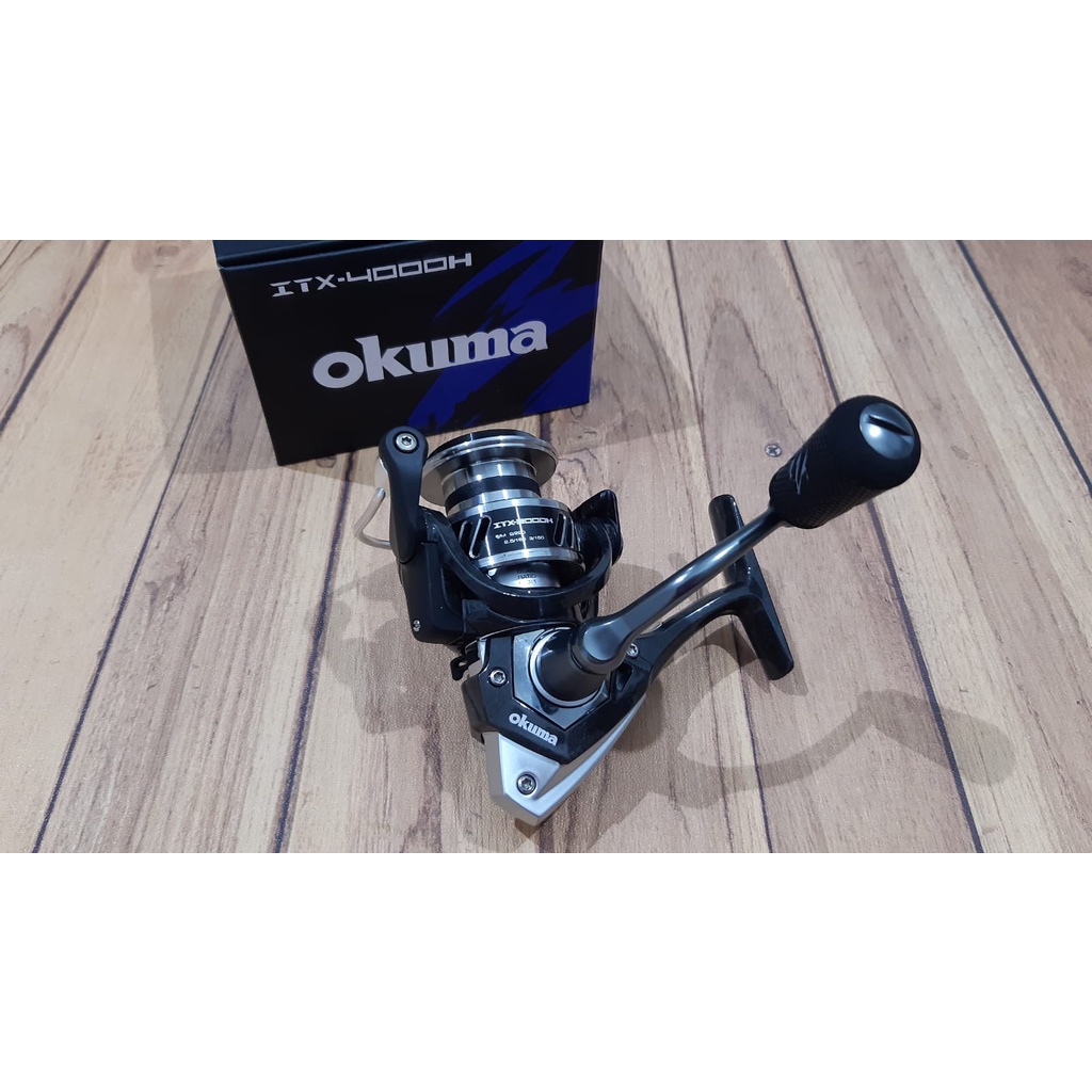Jual Reel Pancing Okuma ITX // ITX CB Carbon Spinning Reel ringan dan ...