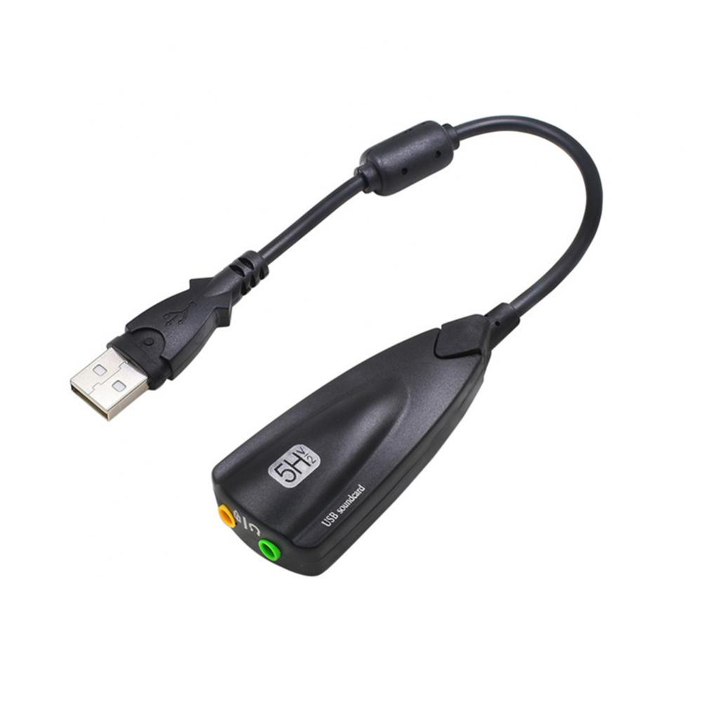 Jual USB Sound Card kabel / Kabel sound card USB virtual 7.1 channel ...