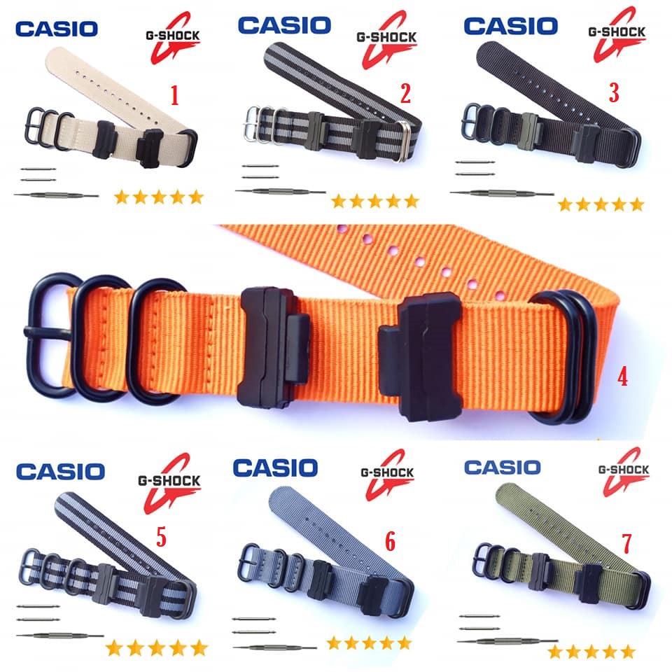 Jual Tali Canvas Jam Casio DW6900 DW5900 DW6500 | Shopee Indonesia