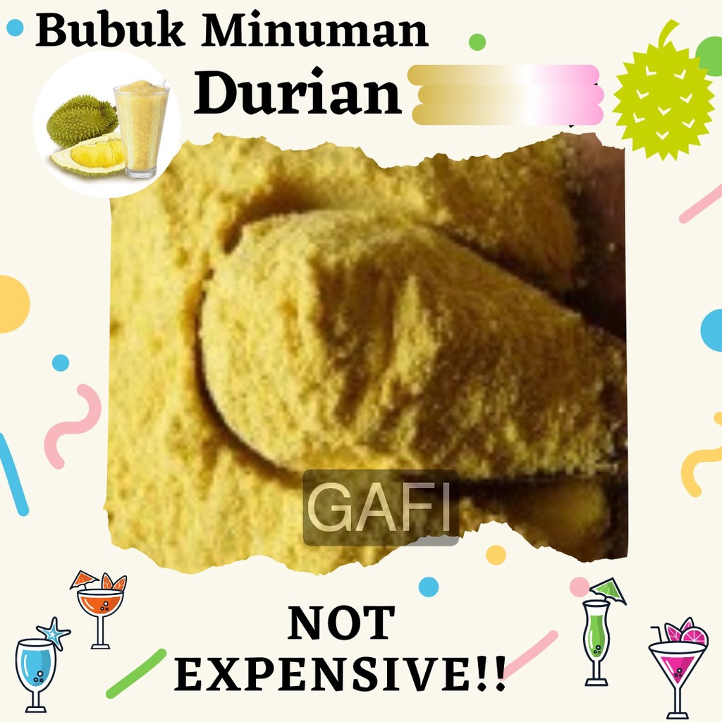 Jual Bubuk Minuman Rasa Durian 1Kg Minuman Powder Durian Kiloan ...