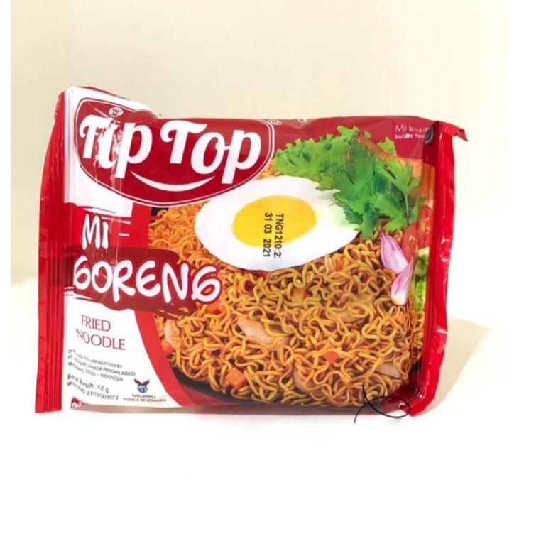 Jual Tip top mie goreng 60g @5 pcs | Shopee Indonesia