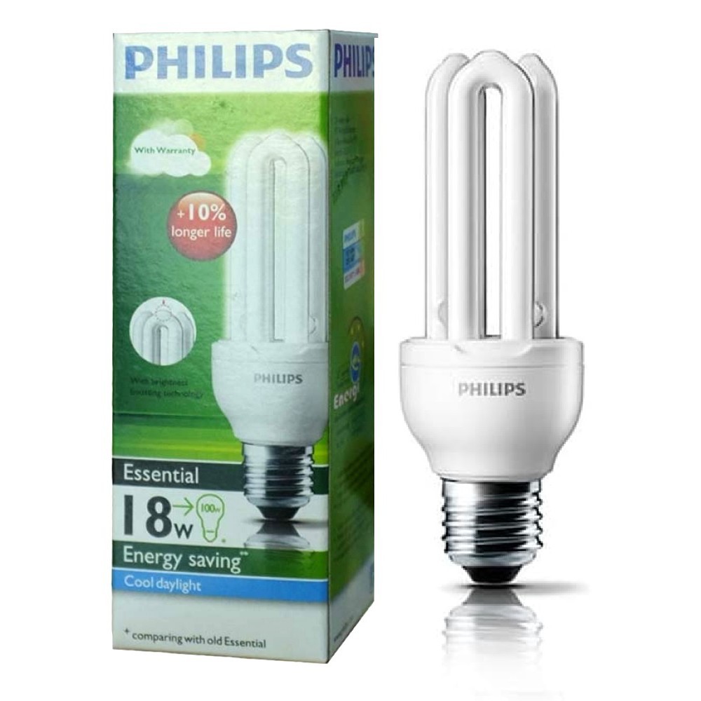 Jual LAMPU PHILIPS ESSENTIAL 18W 18WATT 18 W 18 WATT | Shopee Indonesia