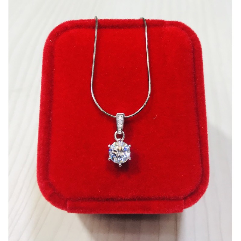 Jual KALUNG LIONTIN PERMTA CASANDRA SILVEE925/PERHIASAN SILVER LAPIS ...