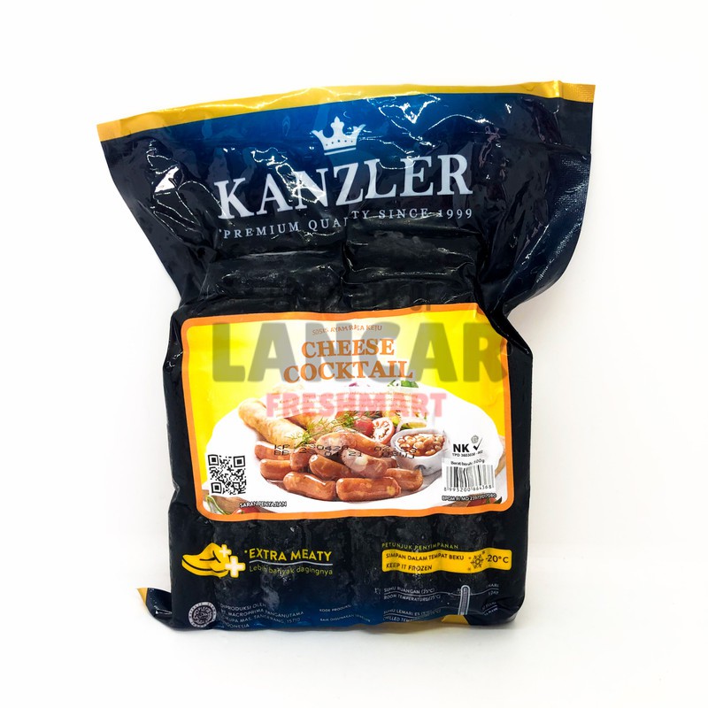 Jual KANZLER CHEESE COCKTAIL 500GR / SOSIS KANZLER AYAM RASA KEJU 500GR ...