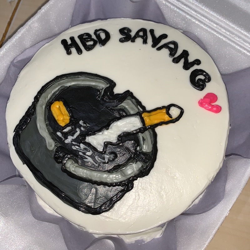 Jual korean cake/kue ultah mini/lunch box cake/kue ultah korean ...