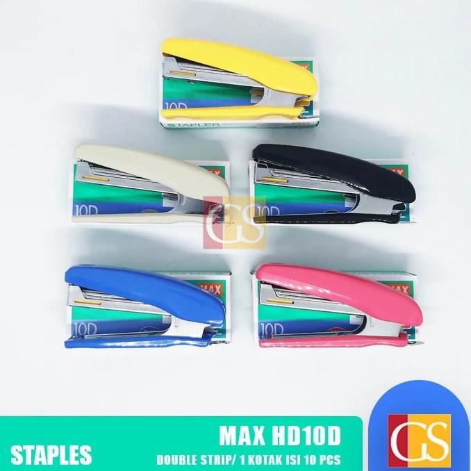 Jual Produk Terbaik] Stapler Max HD 10D Original Jepret Kacip | Shopee ...