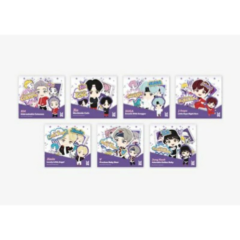 Jual (PO KOREA🇰🇷) STICKER SET TINY TAN BTS LIMITED EDITION | Shopee ...