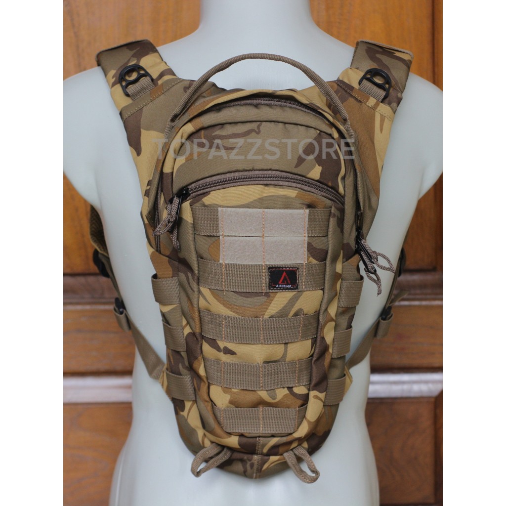 Jual Tas Hydropack Sepeda Tactical Army Polisi Militer Ransel Tentara Gowes Loreng TNI Altissimo ...