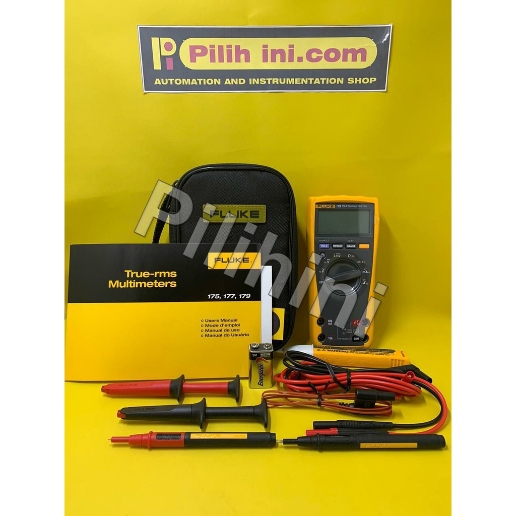 Jual Fluke 179/1AC2 Rugged Multimeter and Non-Contact Voltage Detector ...
