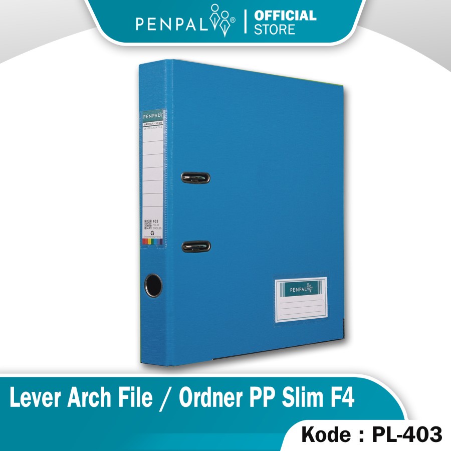 Jual Penpal Lever Arch File / Ordner Folio Slim PL-403 | Shopee Indonesia