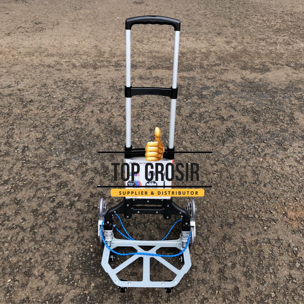 Jual Trolly Roda Dorong Alat Bantu Angkut Barang Troli Tangga roda 10 ...