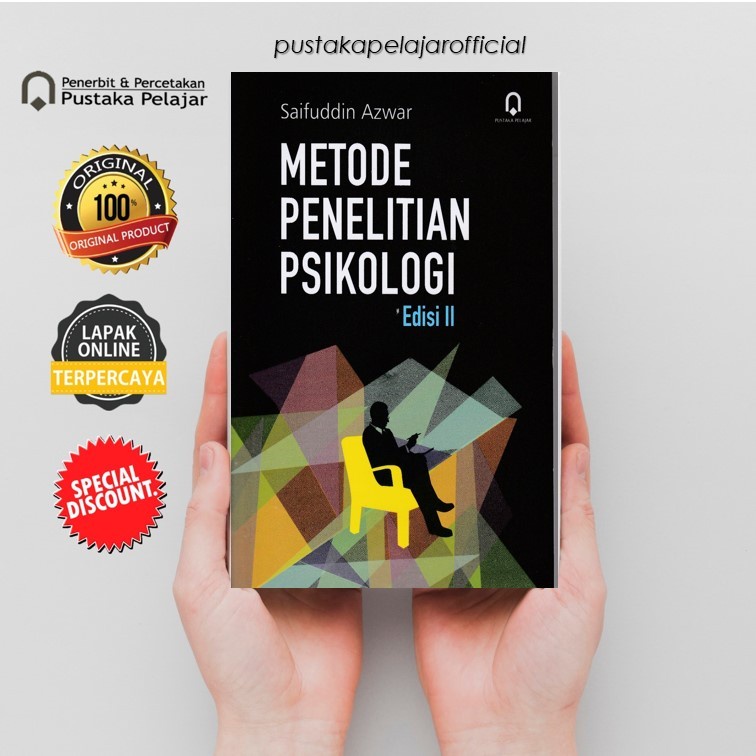 Jual BUKU ORI METODE PENELITIAN PSIKOLOGI EDISI 2 - SAIFUDDIN AZWAR ...