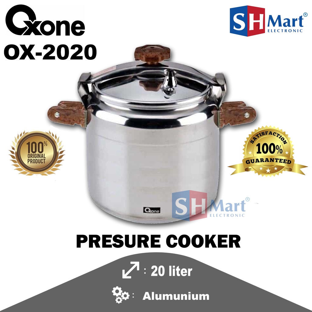 Jual OXONE ALUPRESS COOKER PANCI PRESTO ALUMINIUM KAPASITAS 20 LITER OX-2020 OX2020 ORIGINAL ...