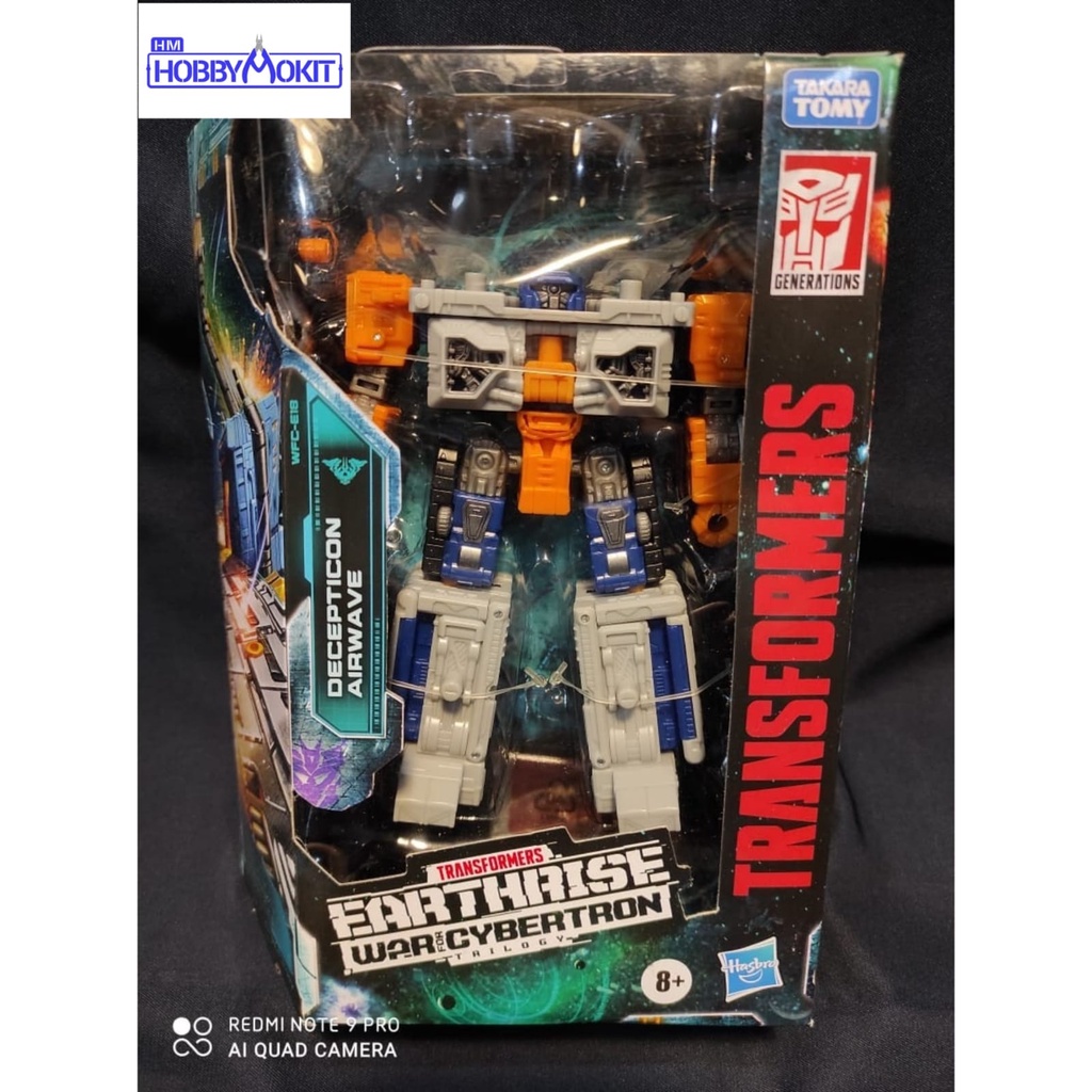 Jual Hasbro Transformers Earthrise WFC-E18 Decepticon Airwave - Deluxe ...