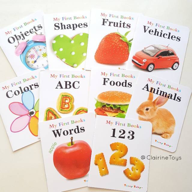 Jual MY FIRST BOOKS - BUKU EDUKASI ANAK MURAH | Shopee Indonesia
