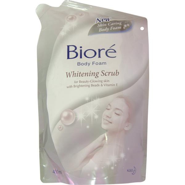 Jual BIORE B.F WHITENING SCRUB REF 450ML | Shopee Indonesia