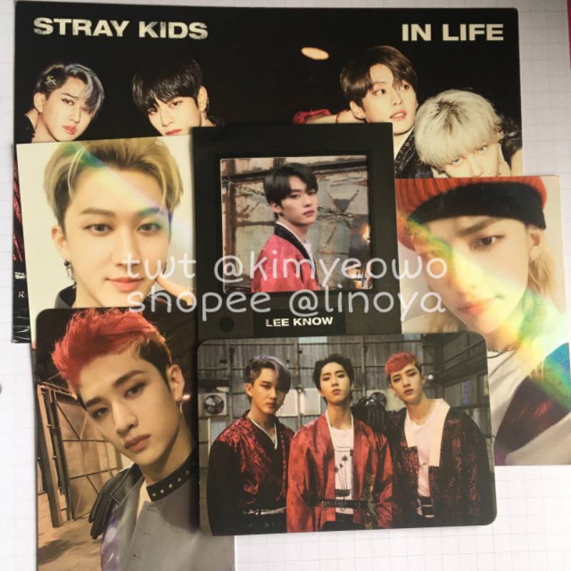 Jual Photocard Stray Kids IN LIFE Limited Ver. (please read the ...