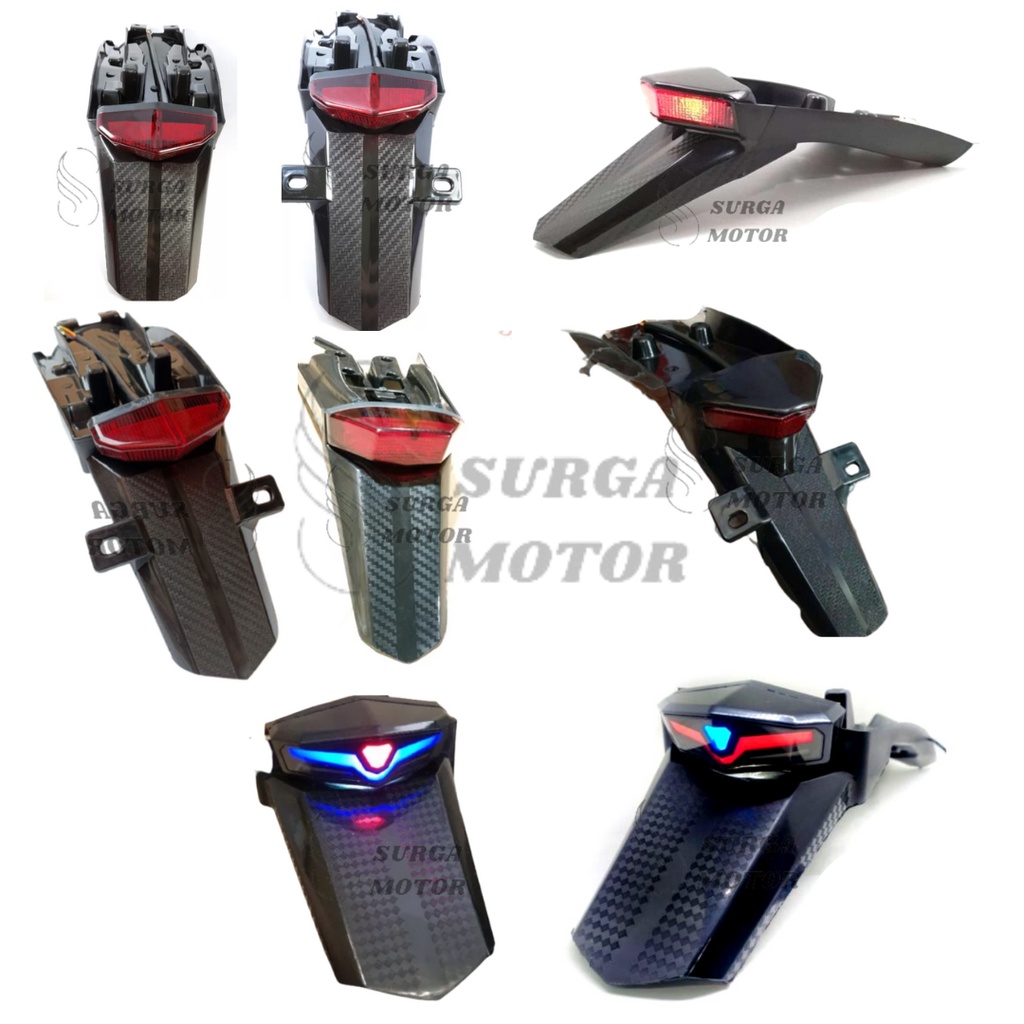 Jual VARIASI SAMBUNGAN BUNTUT SPAKBOR SLEBOR SONAR STOPLAMP BELAKANG CRF150 KLX150 WR155 SRX ...