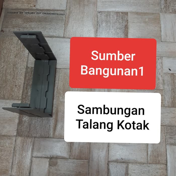 Jual Sambungan Talang kotak PVC plastik | Shopee Indonesia