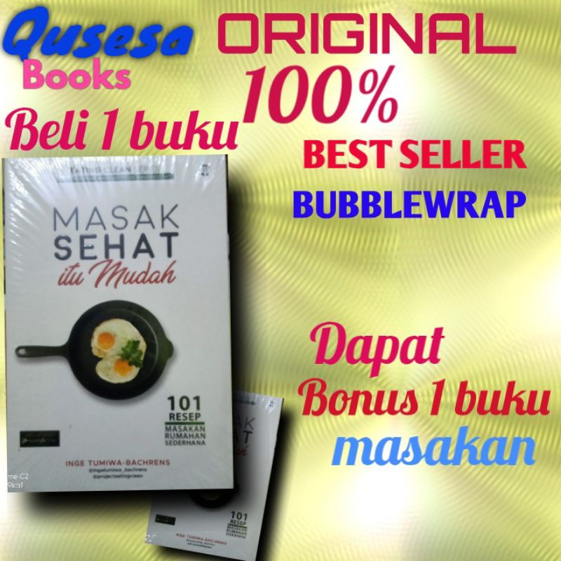 Jual MASAK SEHAT ITU MUDAH(original 100%) | Shopee Indonesia