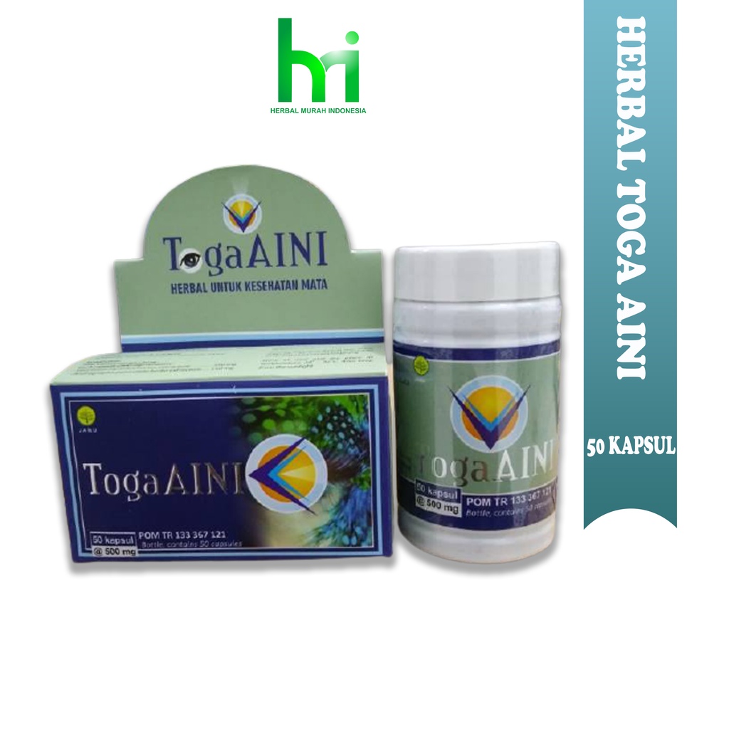 Jual Kapsul Toga Aini Obat Herbal Kesehatan Mata - Obat Kesehatan Mata ...