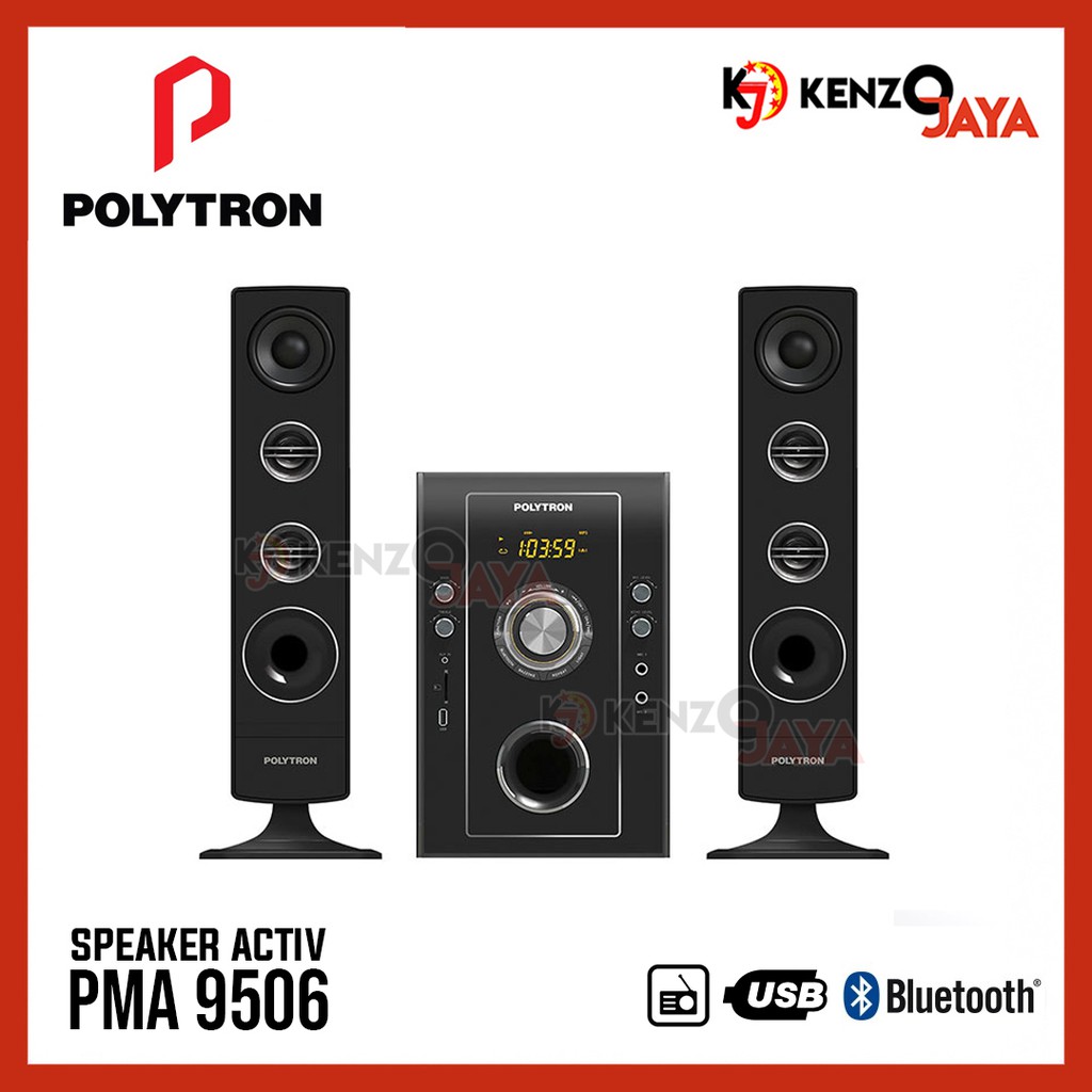 Jual Speaker Aktif POLYTRON PMA 9506 | Shopee Indonesia