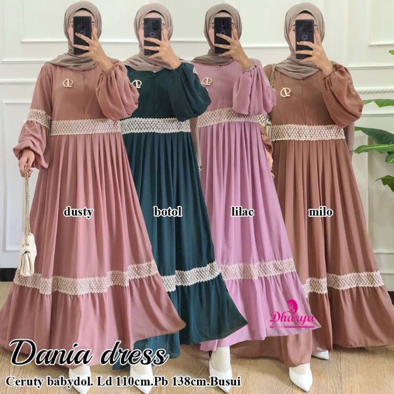 Jual DANIA DRESS ORI DHARYA | Shopee Indonesia