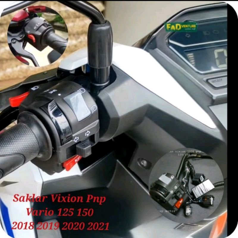 Jual Saklar Vixion Pnp Vario 150 125 keyless 2018 2019 2020 2021 2022 ...