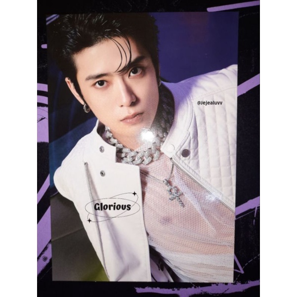 Jual Official postcard Jaehyun NCT 127 the 3rd album sticker postcard ...