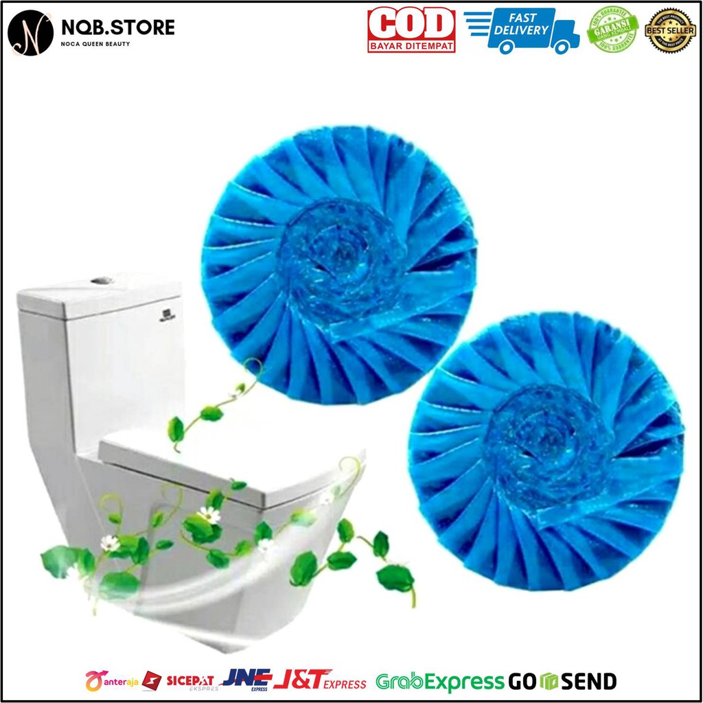 Jual NQB - Tablet BIRU BULAT Pembersih KLOSET WC Closet Toilet WC ...