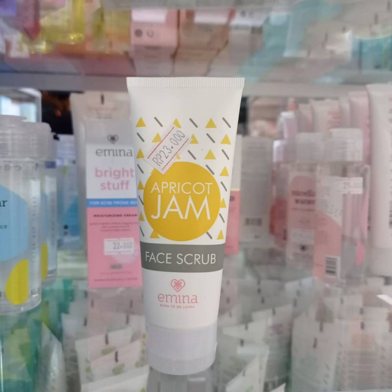 Jual Emina Apricot Jam Face Scrub 60 ml - Scrub Eksfoliasi | Shopee ...