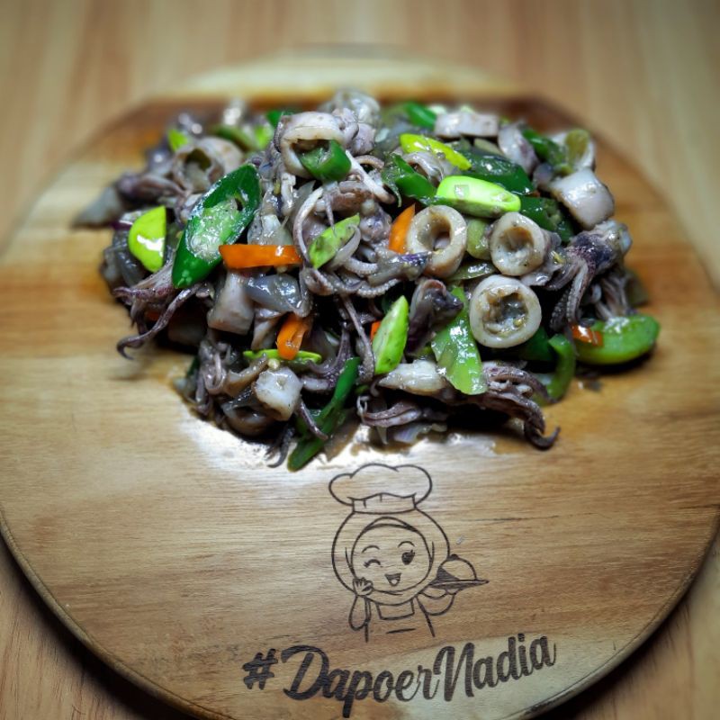 Jual Cumi Asin Oseng Cabe Pete (400gr berat matang) | Shopee Indonesia