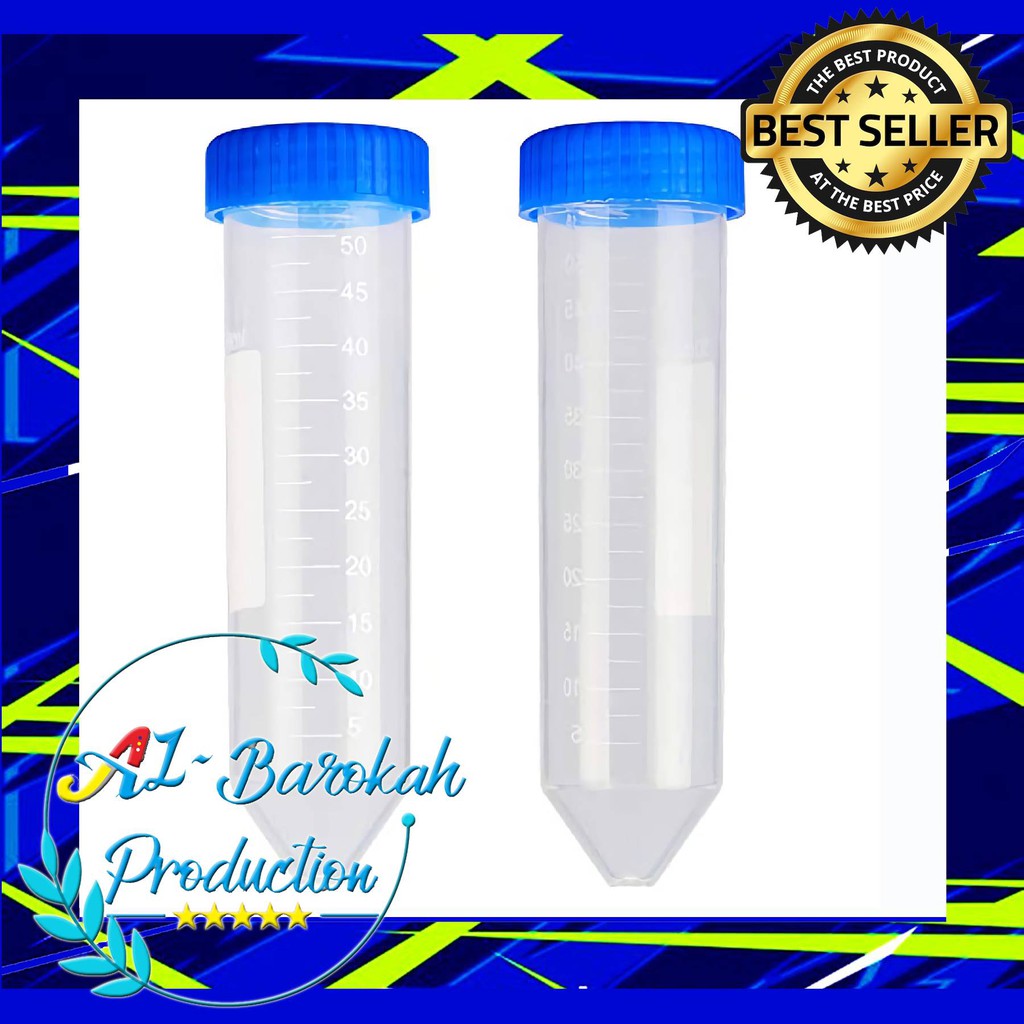 Jual Tabung Sentrifus Plastik 50 ml Centrifuge Plastic Tube | Shopee ...