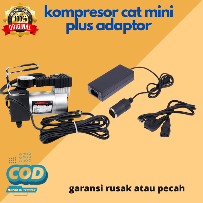 Jual Kompresor udara cat mini listrik untuk motor dan mobil | Shopee ...
