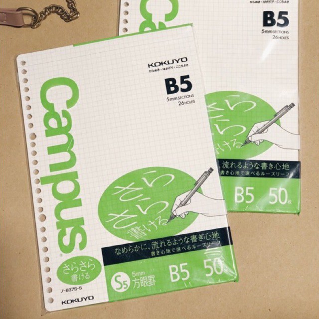 Jual Kokuyo loose leaf b5 grid paper | Shopee Indonesia