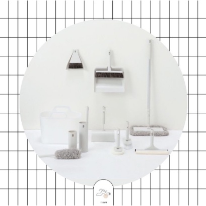 Jual MUJI Cleaning System | Set Alat Kebersihan | Sapu, Pel, Sikat ...