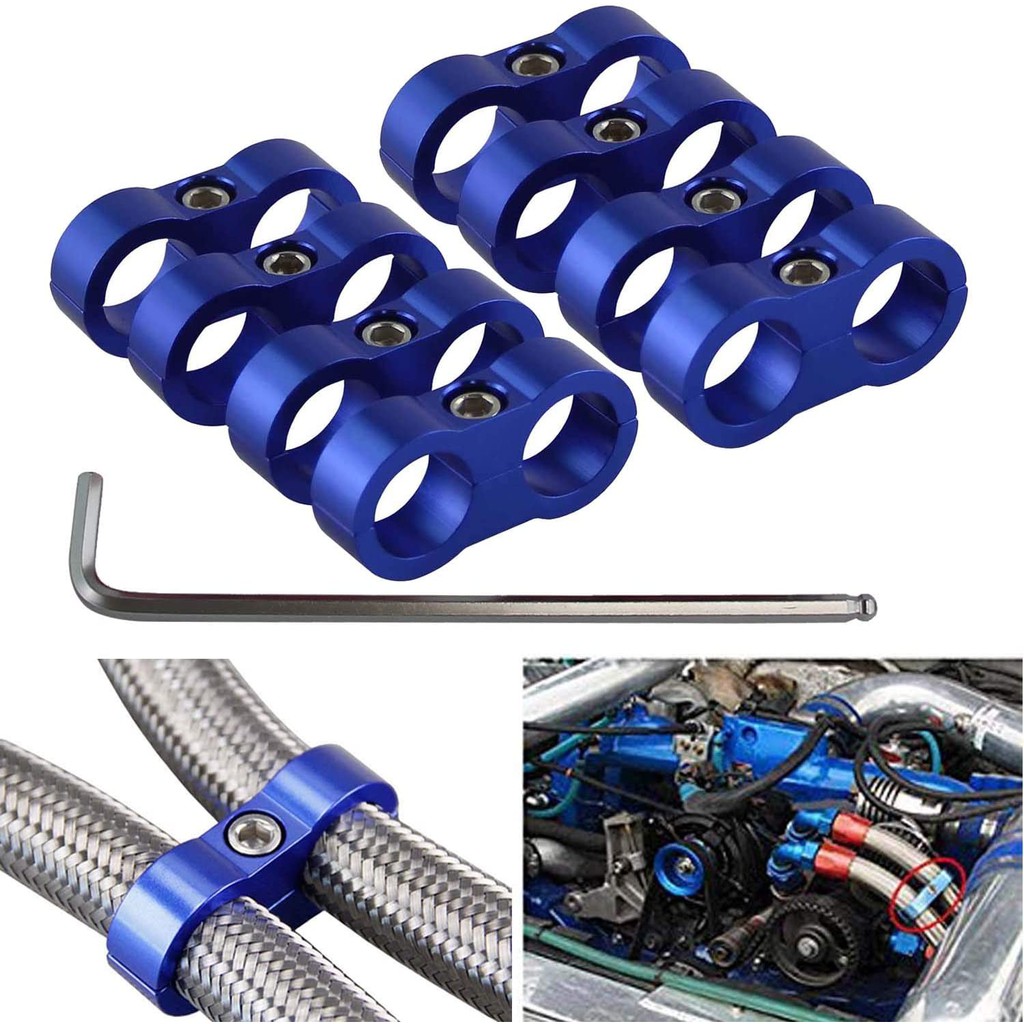 Jual SELANG BRAIDED CLAMP KLEM ukuran AN6 | Shopee Indonesia