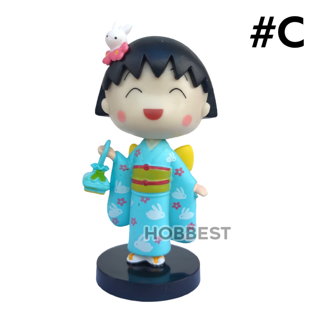 Jual Action Figure CHIBI MARUKO CHAN satuan - Miniatur Pajangan Mainan ...
