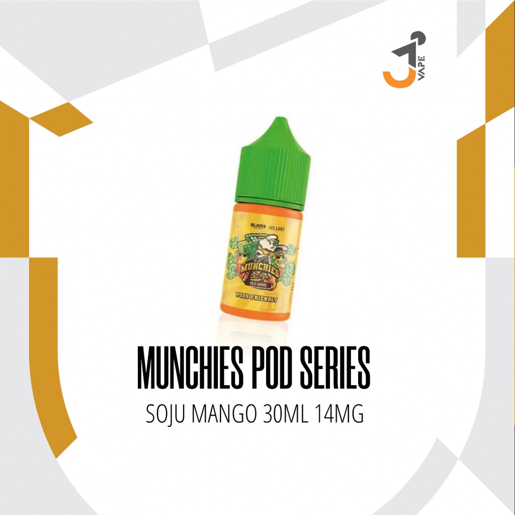 Jual MUNCHIES V4 SOJU MANGO PODS FRIENDLY 30ML BY JVS E-LIQUID | Shopee ...