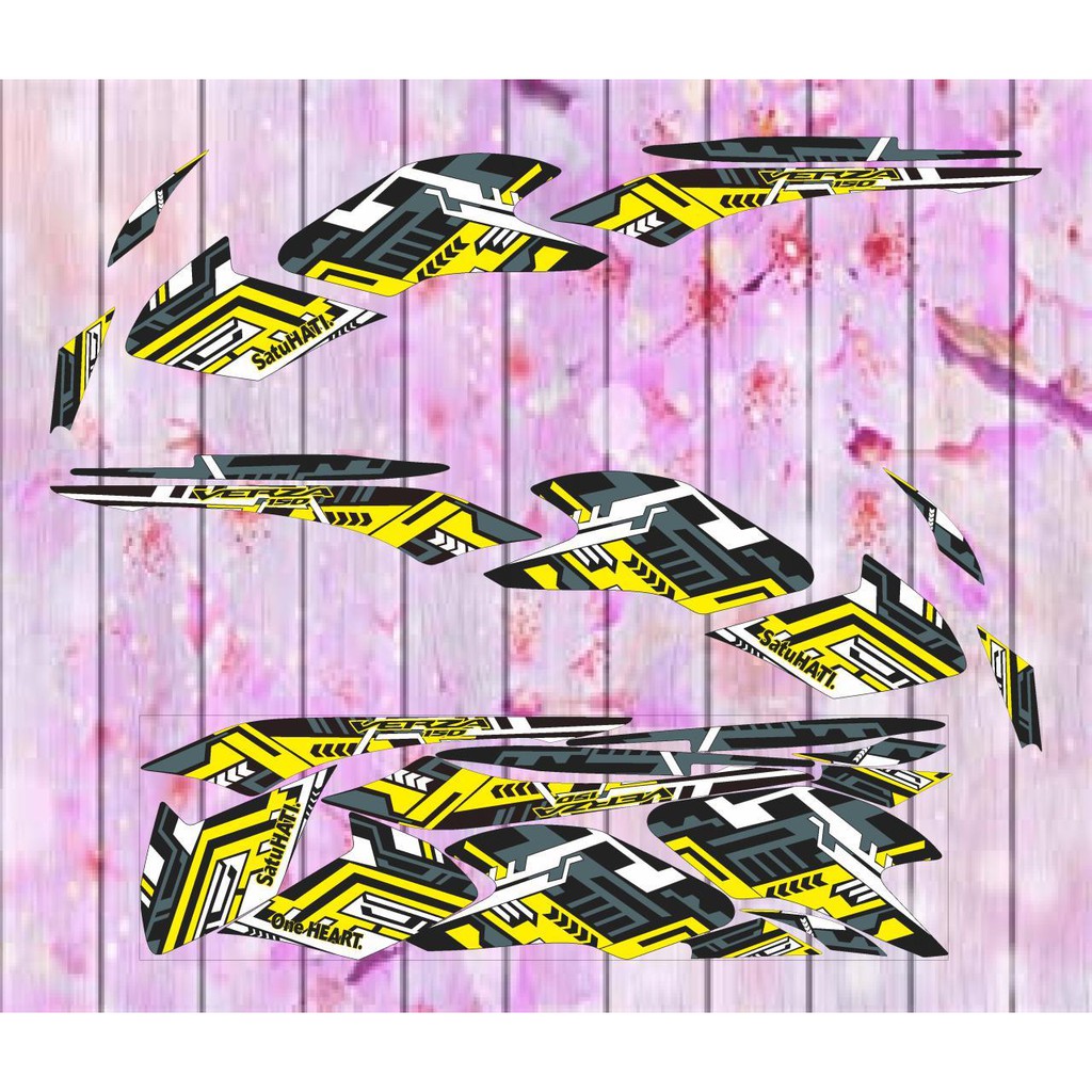Jual STIKER STRIPING DECAL VERZA GRAFIS STREES | Shopee Indonesia