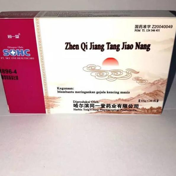 Jual zhen Qi Jiang Tang Jiao Nang isi 36 kapsul - Diabetes ! | Shopee ...