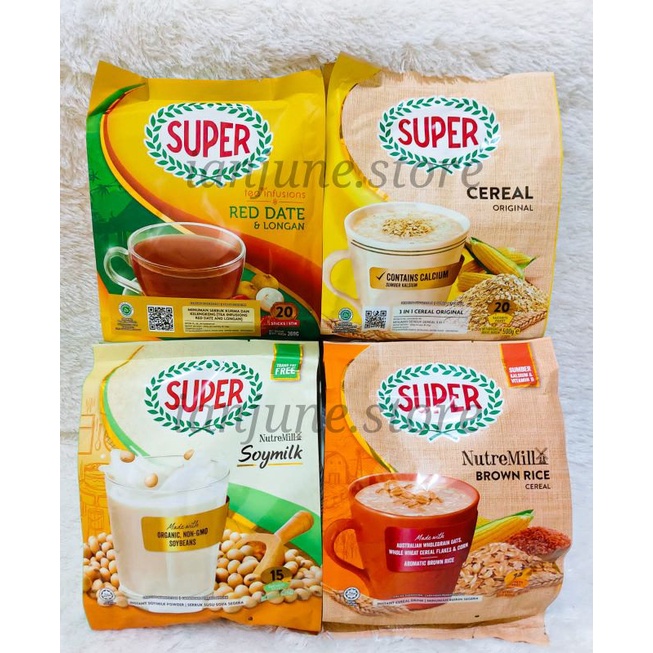 Jual Super Instant Cereal Original Sachets Malaysia / Minuman Sereal ...