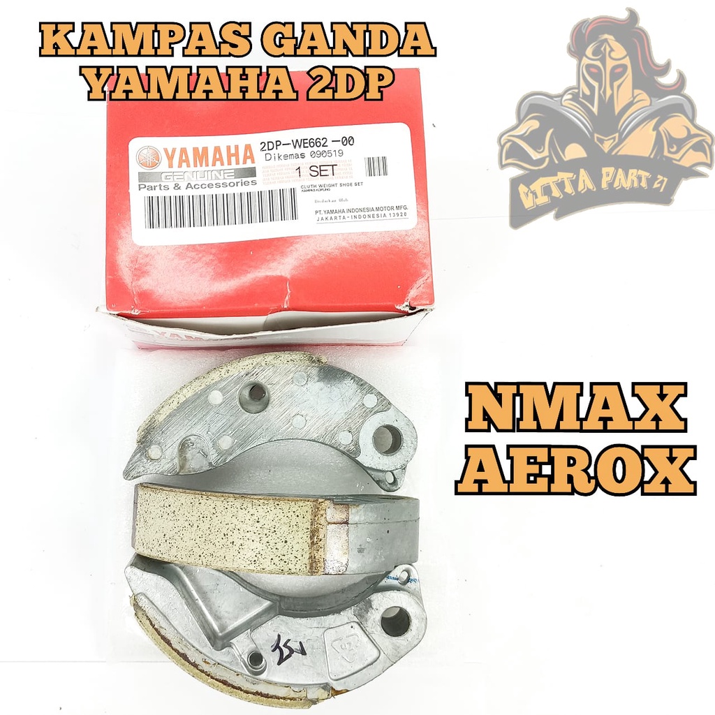 Jual KAMPAS GANDA CVT YAMAHA 2DP NMAX AEROX KUALITAS ASLI ORIGINAL ...