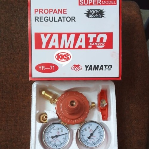 Jual YAMATO YR-71 Regulator Propane Regulator Las LPG Yamato Sangyo | Shopee Indonesia