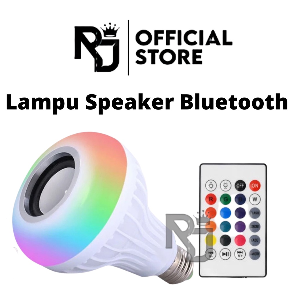 Jual LAMPU LED MUSIK / BOHLAM SPEAKER MUSIK BLUETOOTH / LAMPU LED ...