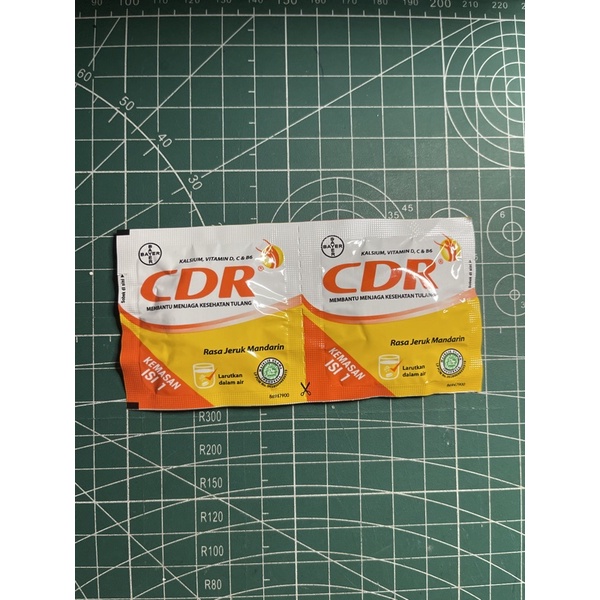 Jual cdr rasa jeruk mandarin isi 2 tablet | Shopee Indonesia