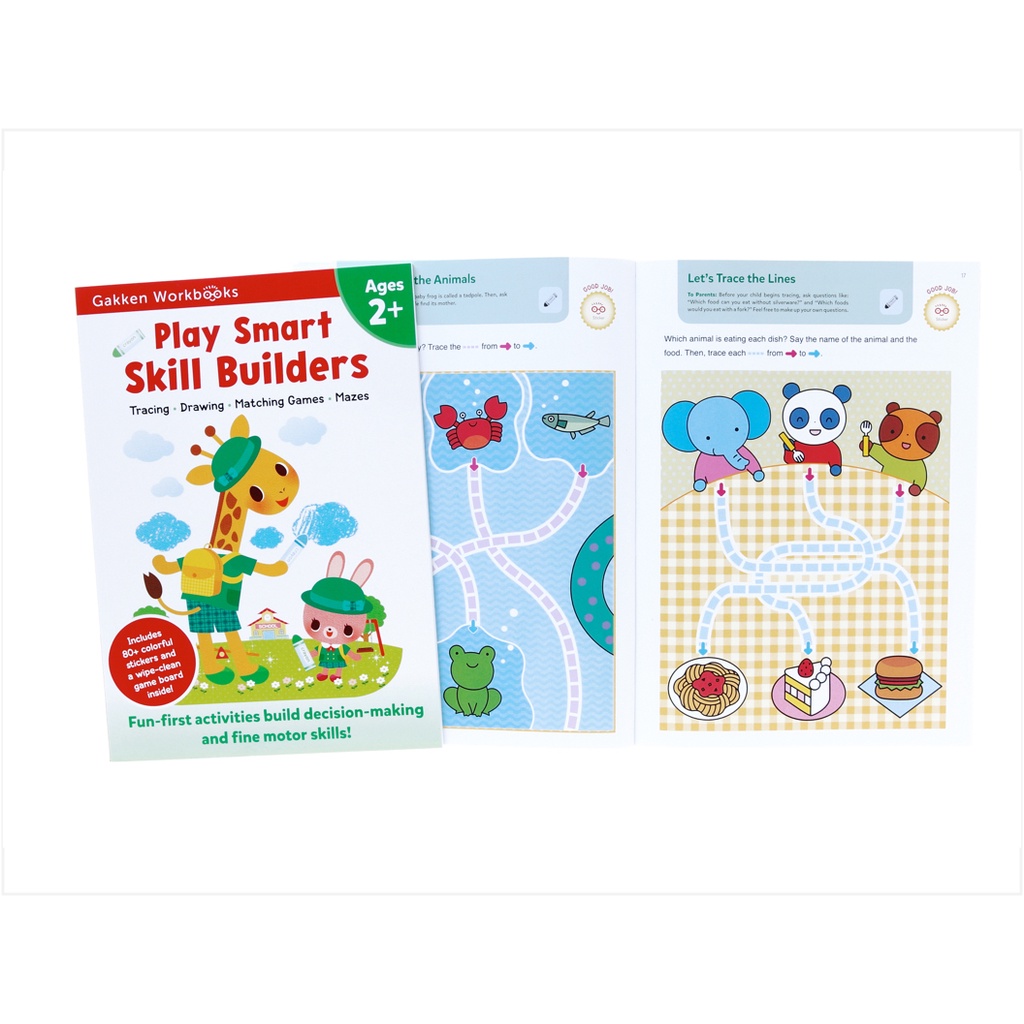 Jual Gakken Workbook Play Smart Ages 2+ | Buku Aktivitas Anak Usia 2 ...